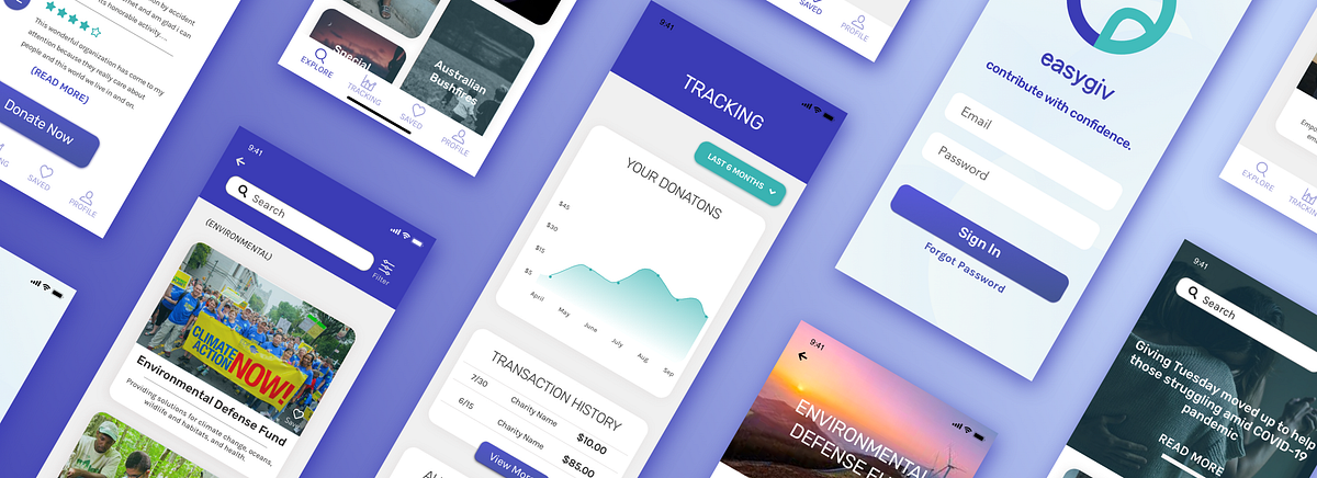 The App Where Giving is Made Easy: A UX Case Study | by Meg Crabtree ...