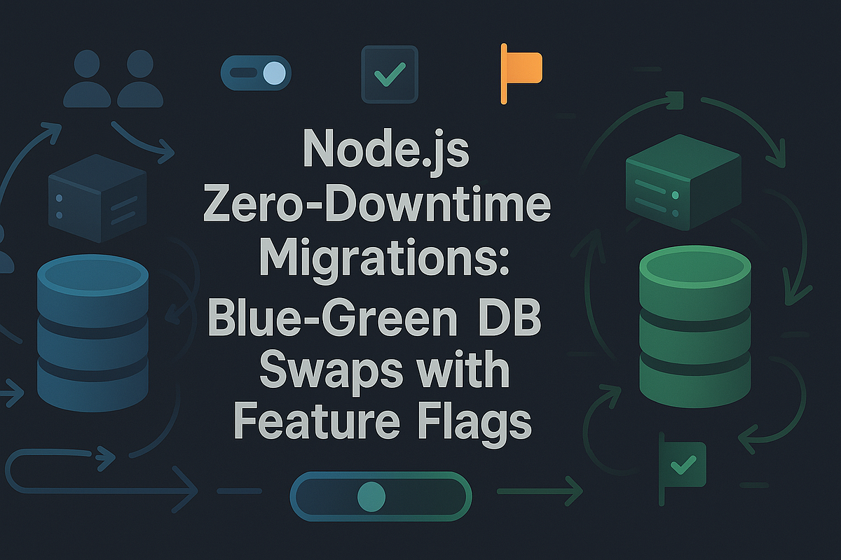 Node.js Zero-Downtime Migrations: Blue-Green DB Swaps with Feature ...