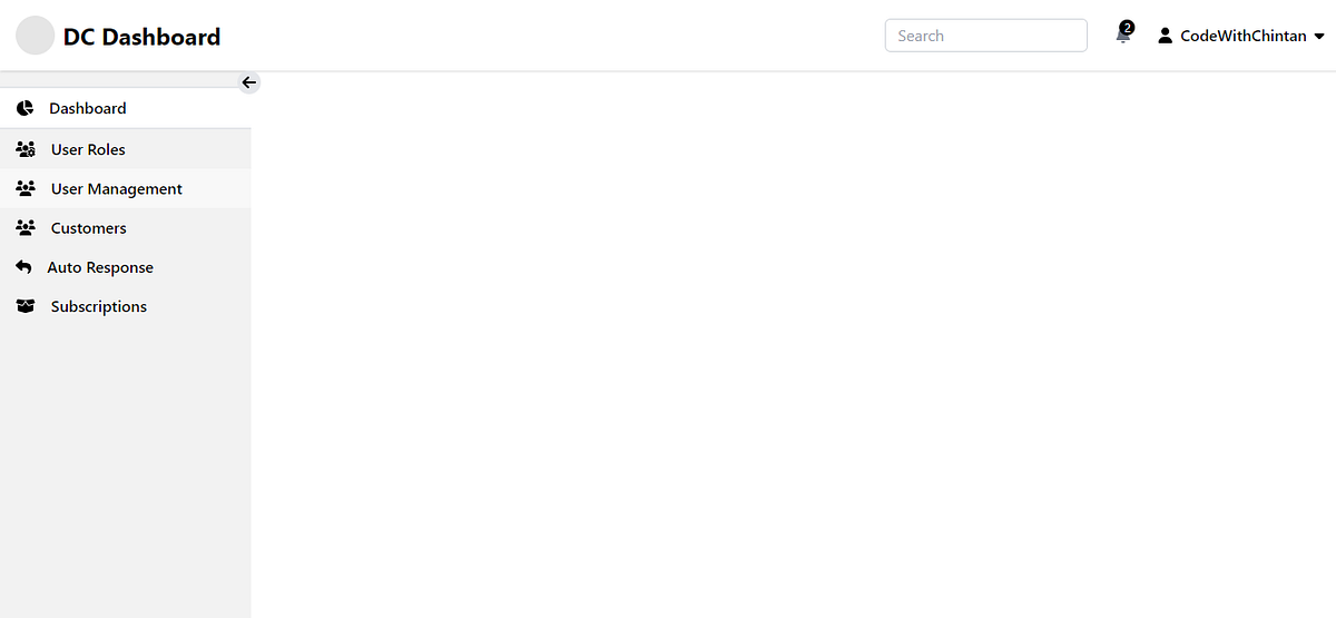 Step By Step Guide To Creating A Responsive Admin Layout With React By Codewithchintan