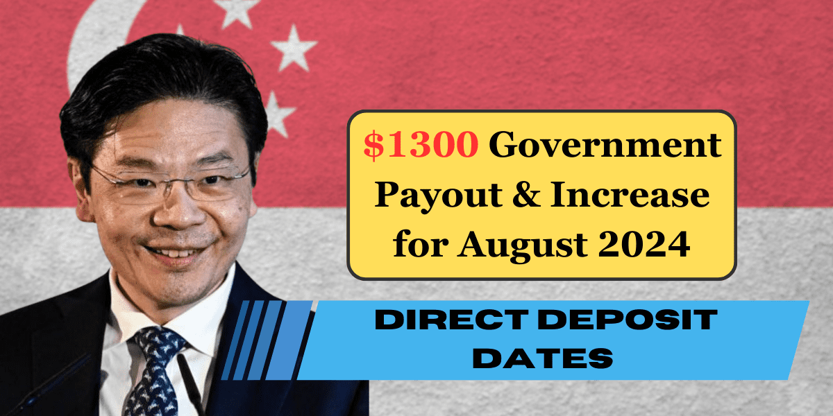 Confirmed! $1300 Government Payout & Increase for August 2024 — Direct ...