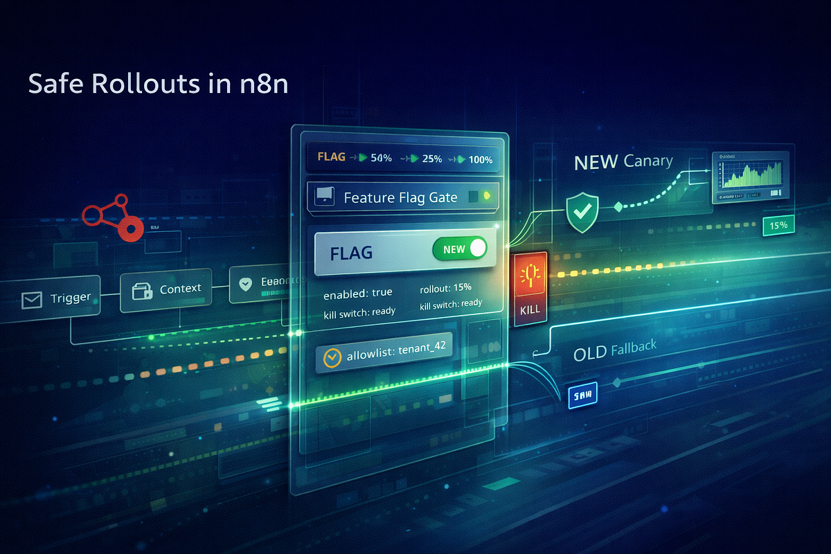 n8n + Feature Flags: Rollouts Without Breaking Automations | by Praxen ...