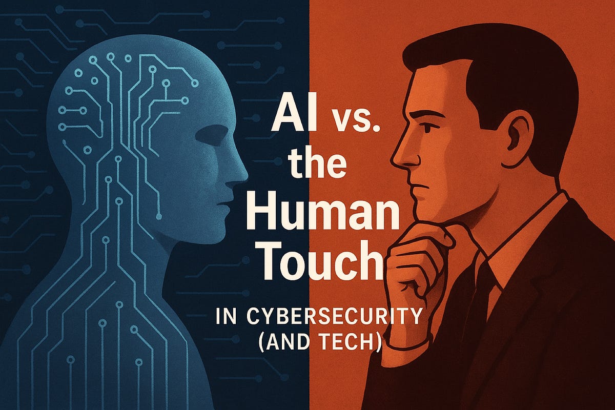 AI vs. the Human Touch in Cybersecurity (and Tech) | by Teleisha ...