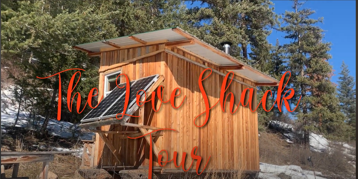 The Love Shack: A Skiddable, Off-Grid, Tiny Cabin | by Permies ...