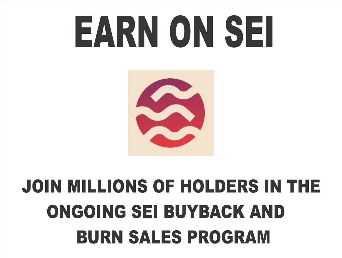 SEI BUYBACK AND BURN SALES PROGRAM | by SEI | Medium