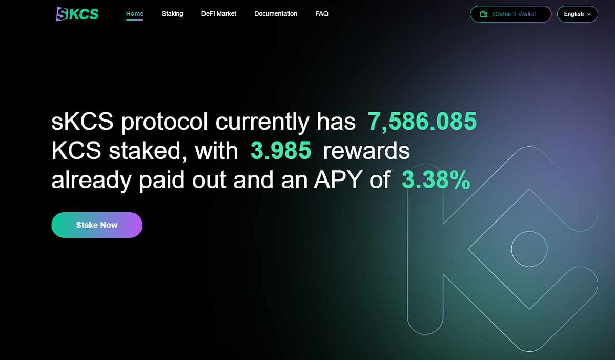 Welcome to the sKCS.io Protocol. The easiest way to bet on KCS without ...