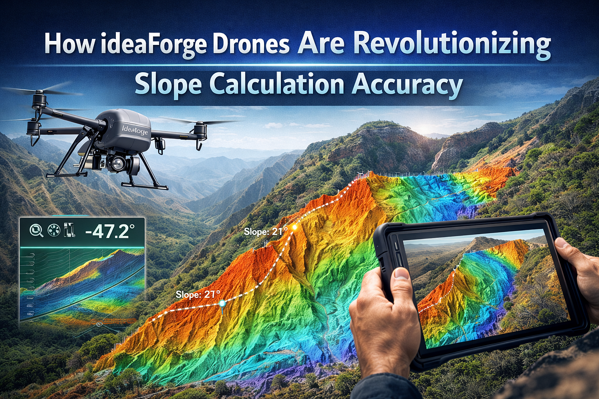 How ideaForge Drones Are Revolutionizing Slope Calculation Accuracy ...