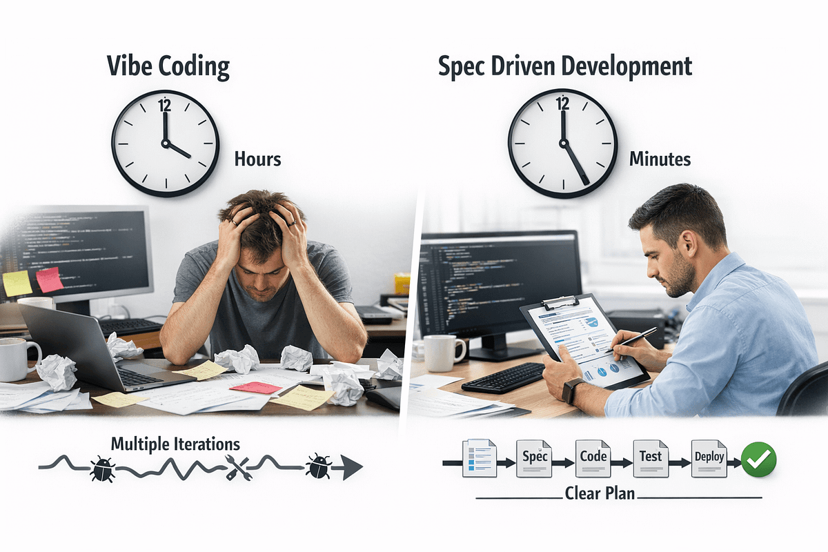 Spec Driven Development Vs Vibe Coding In Ai Software Engineering By 6962