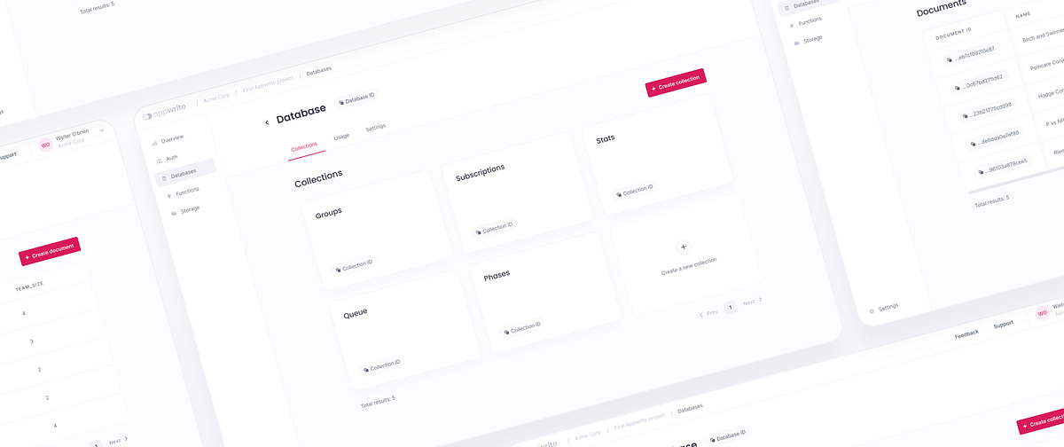 Introducing Console 2.0: Databases | by Chen | Appwrite | Medium