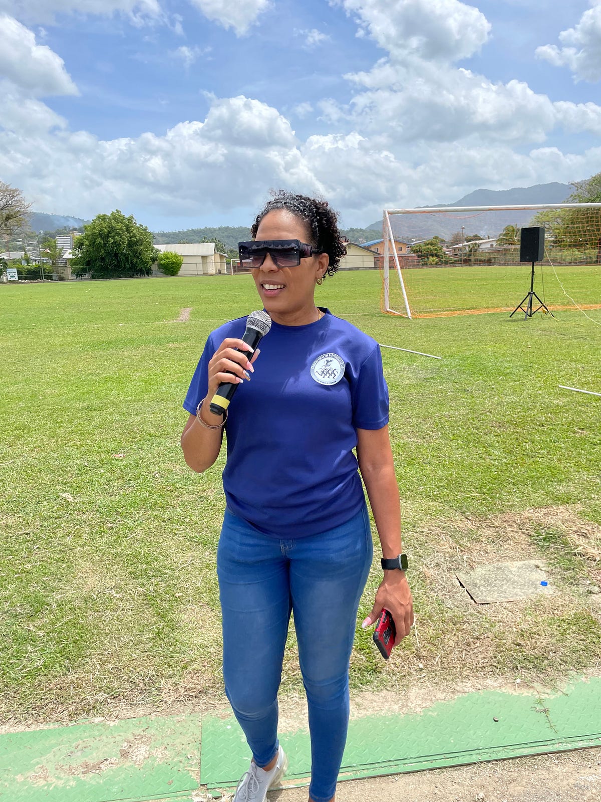 Meet Tiffany Benjamin: The Voice that Energized the CariFin 2023 Games ...