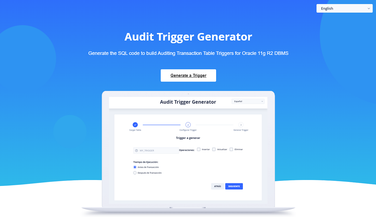 Audit Trigger Generator. A tool to facilitate the generation of… | by William Cuervo | Medium
