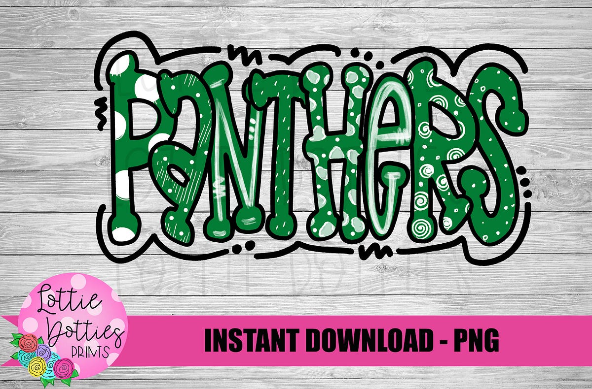 Panthers Png — Panthers Sublimation Design — Digital Download - Billy ...