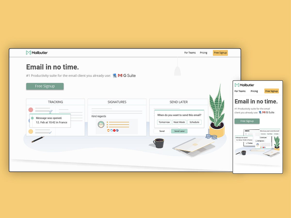 Mailbutler turns 3 — and we got a new look! | by Mailbutler — Email in ...