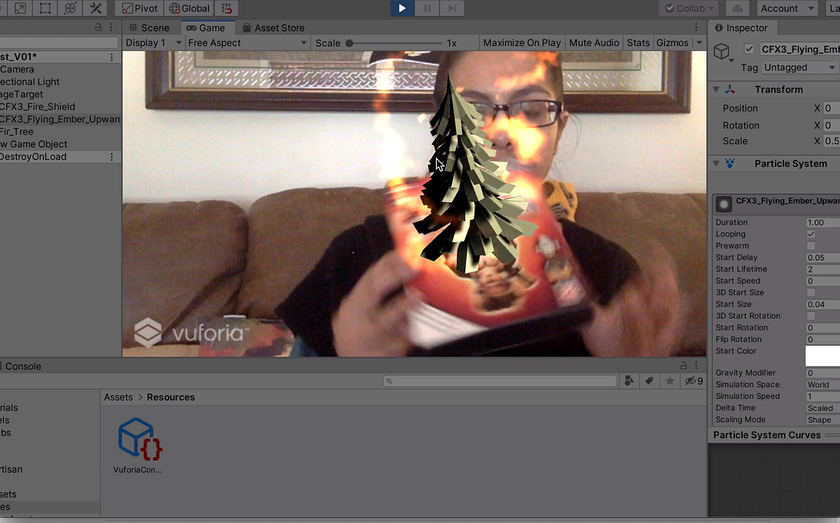 Creating Augmented Reality on any Image with Vuforia + Unity | by Jae Salavarrieta | XRPractices ...