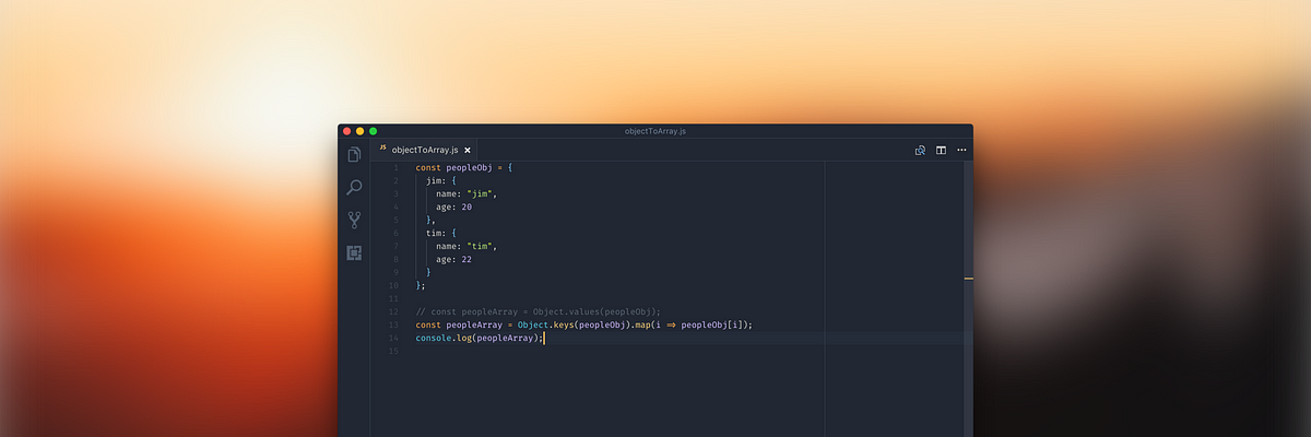 Javascript Converting An Object To An Array Of Objects By Chris Burgin Spark Medium 4585