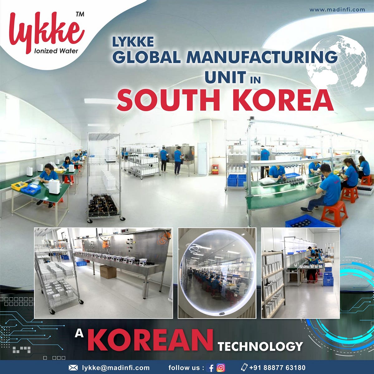 LYKKE ALKALINE IONIZED WATER MANUFACTURING PLANT IN SOUTH KOREA LYKKE ...