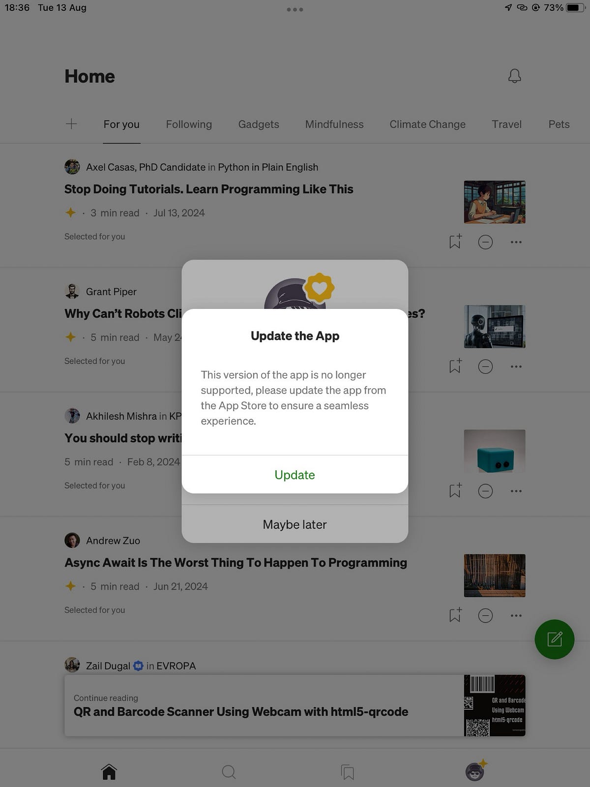 What? Using Medium need $$$ …… ? - Non Fussy Lifestyle - Medium