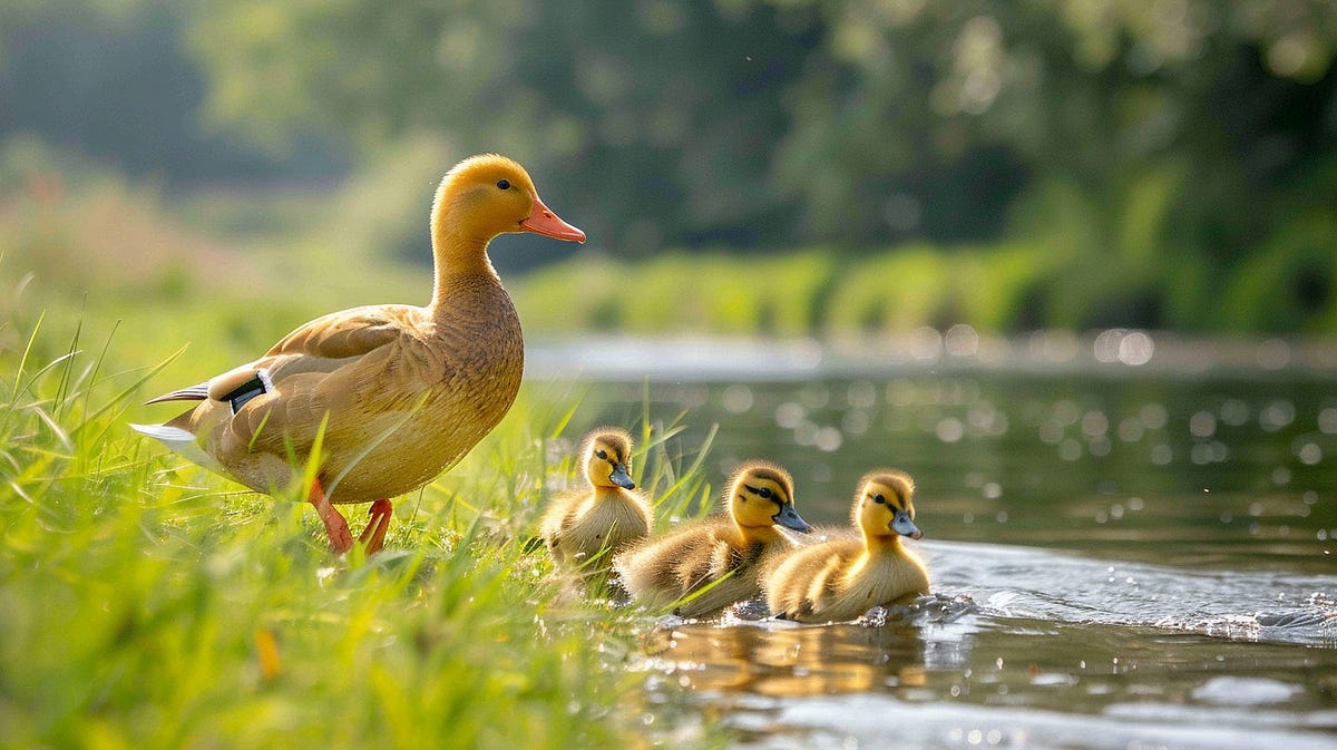 Ducks in Rain: Why They Don't Seek Shelter and What It Means | Follower ...