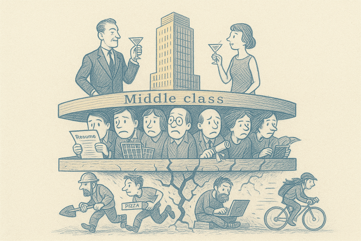 The Shrinking Middle: How the Backbone of America Became Marbled Fat ...