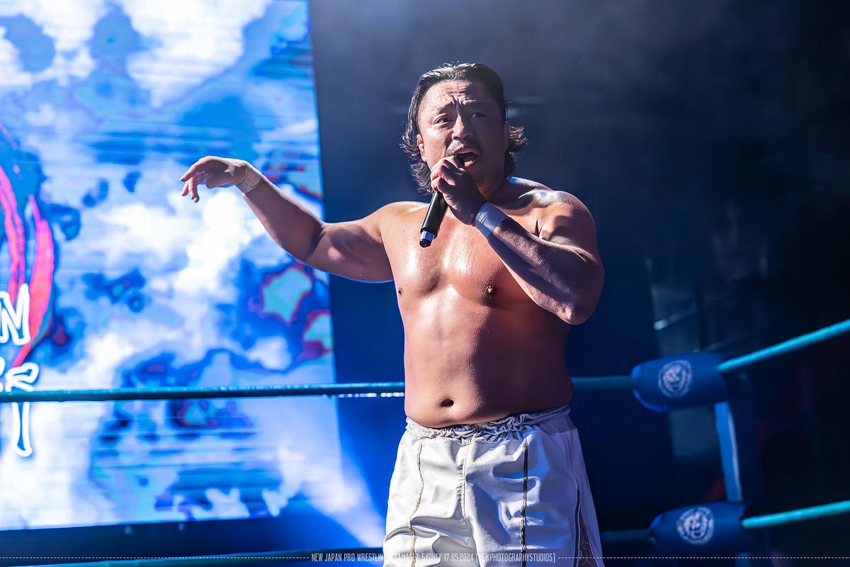 Bishamon’s world tour sees success at TAMASHII | by New Japan Pro ...