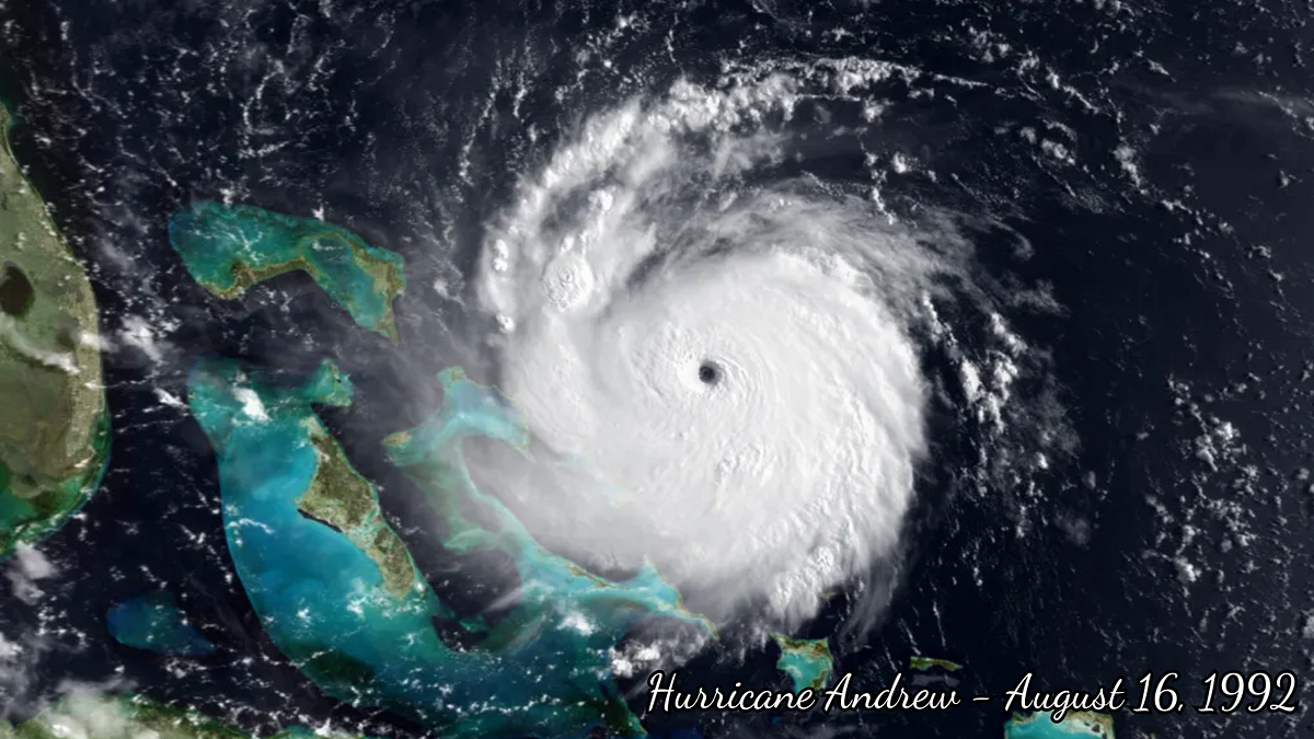 1992 — Hurricane Andrew. It was the Costliest Tropical Cyclone… | by ...