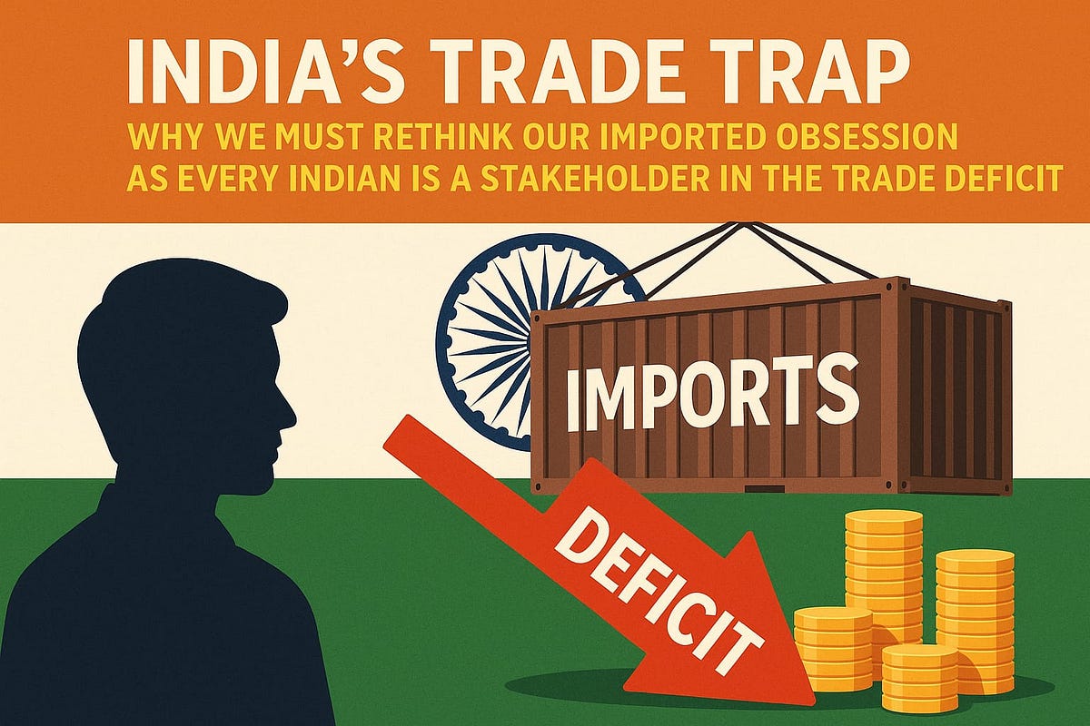 INDIA’s Trade Trap: Why We Must Rethink Our Imported Obsession As Every ...