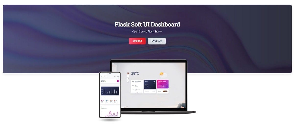 Soft UI Dashboard - Open-Source Flask Starter | Medium