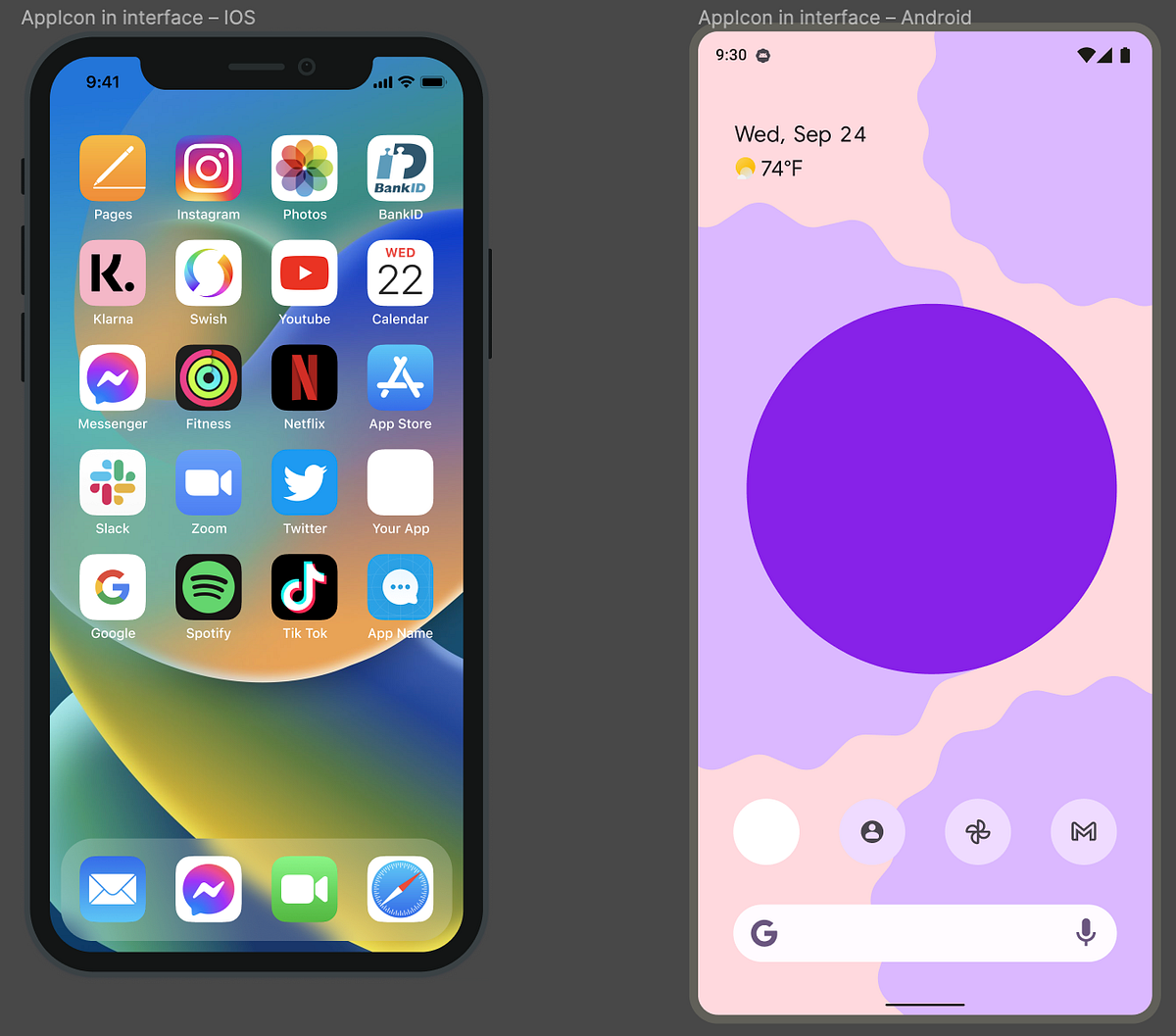 App Icons for IOS and Android. If you look at your phone nowadays… | by ...