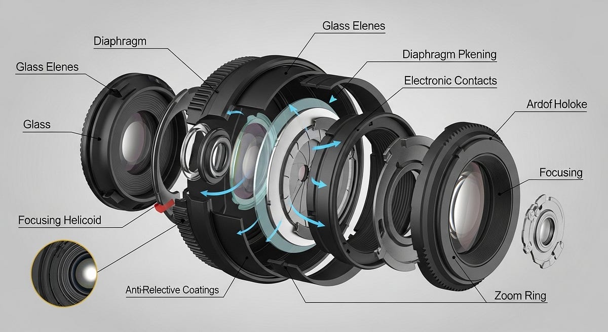 Camera Lens Parts and Functions: Complete Guide for Photographers | Medium