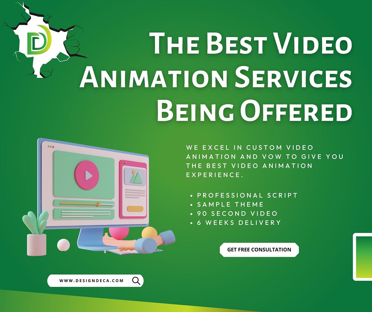 THE BEST VIDEO ANIMATION SERVICES BEING OFFERED We excel in custom ...