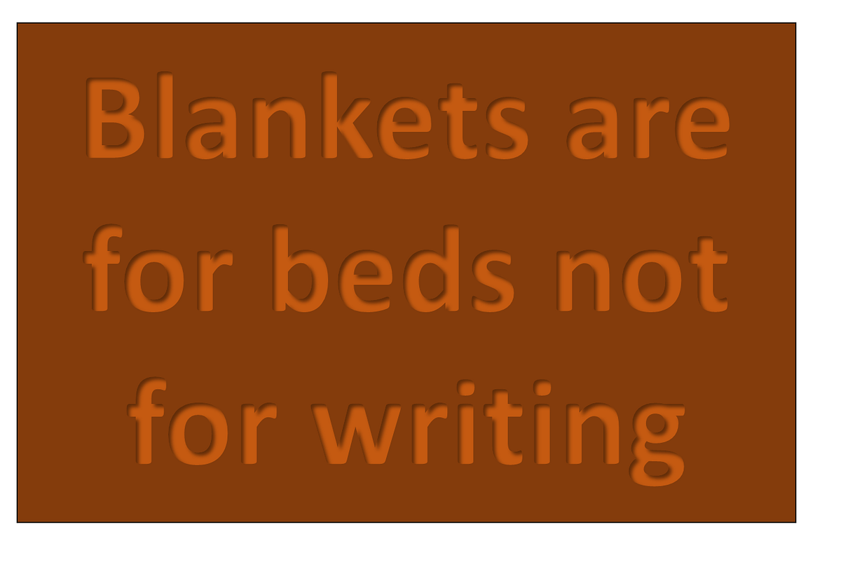Why Blanket Writing Advice Is Not Always Useful | by Jody Shapiro ️🗃️🐾 ...