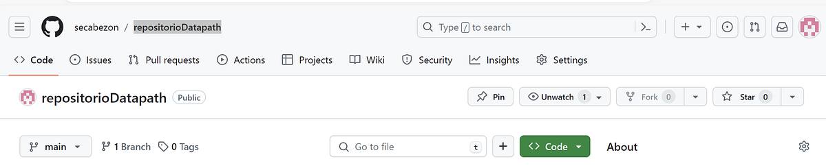 Laboratorio 13–01 Git Github. Ingreso a Github y creo un repositorio… | by Secabezon | Medium