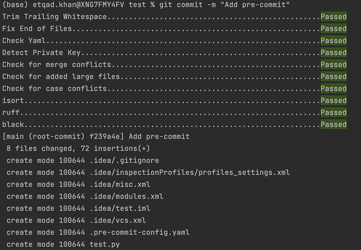 Writing your first Pre-Commit Hooks | by Etqad Khan | DataDrivenInvestor