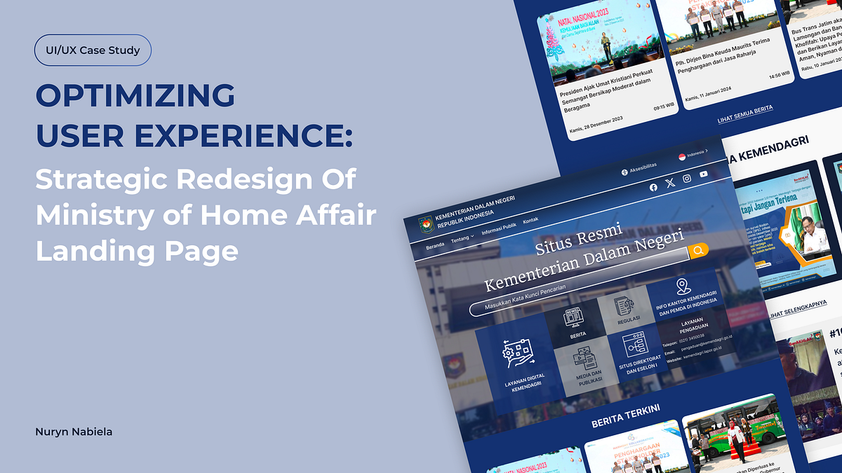 Optimizing User Experience: A Strategic Redesign of Kemendagri’s ...