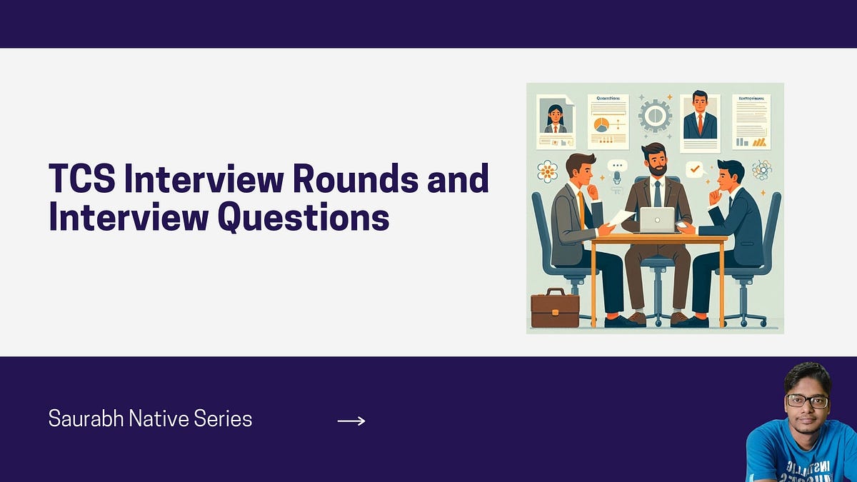 TCS Interview Rounds and Interview Questions | by Saurabh Mhatre | Medium