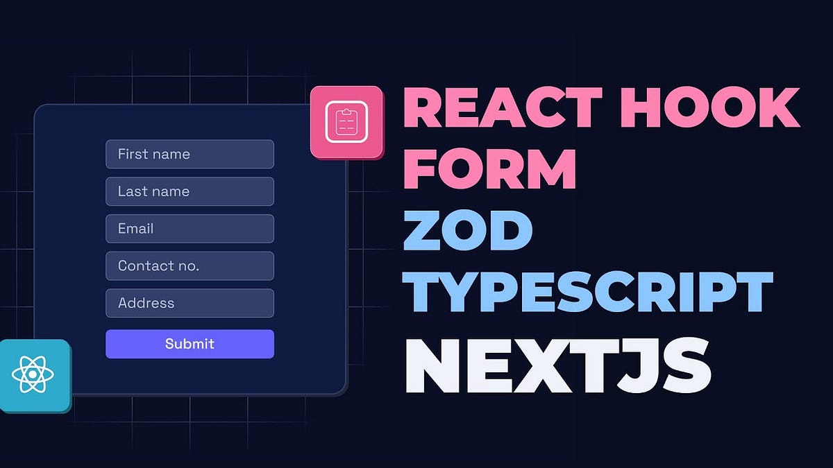 Building Powerful Forms in Next.js Using React Hook Form, TypeScript ... Building Powerful Forms in Next.js Using React Hook Form, TypeScript ...