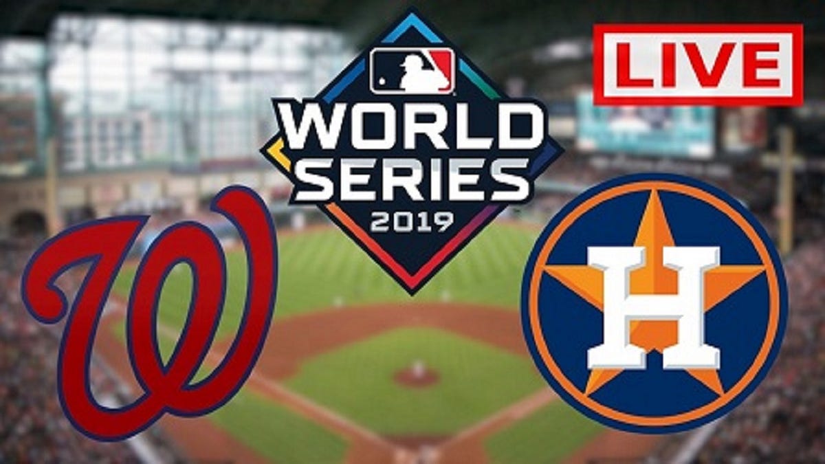 LIVE - World Series 2019 Washington vs. Houston | Live Stream | by Erin ...