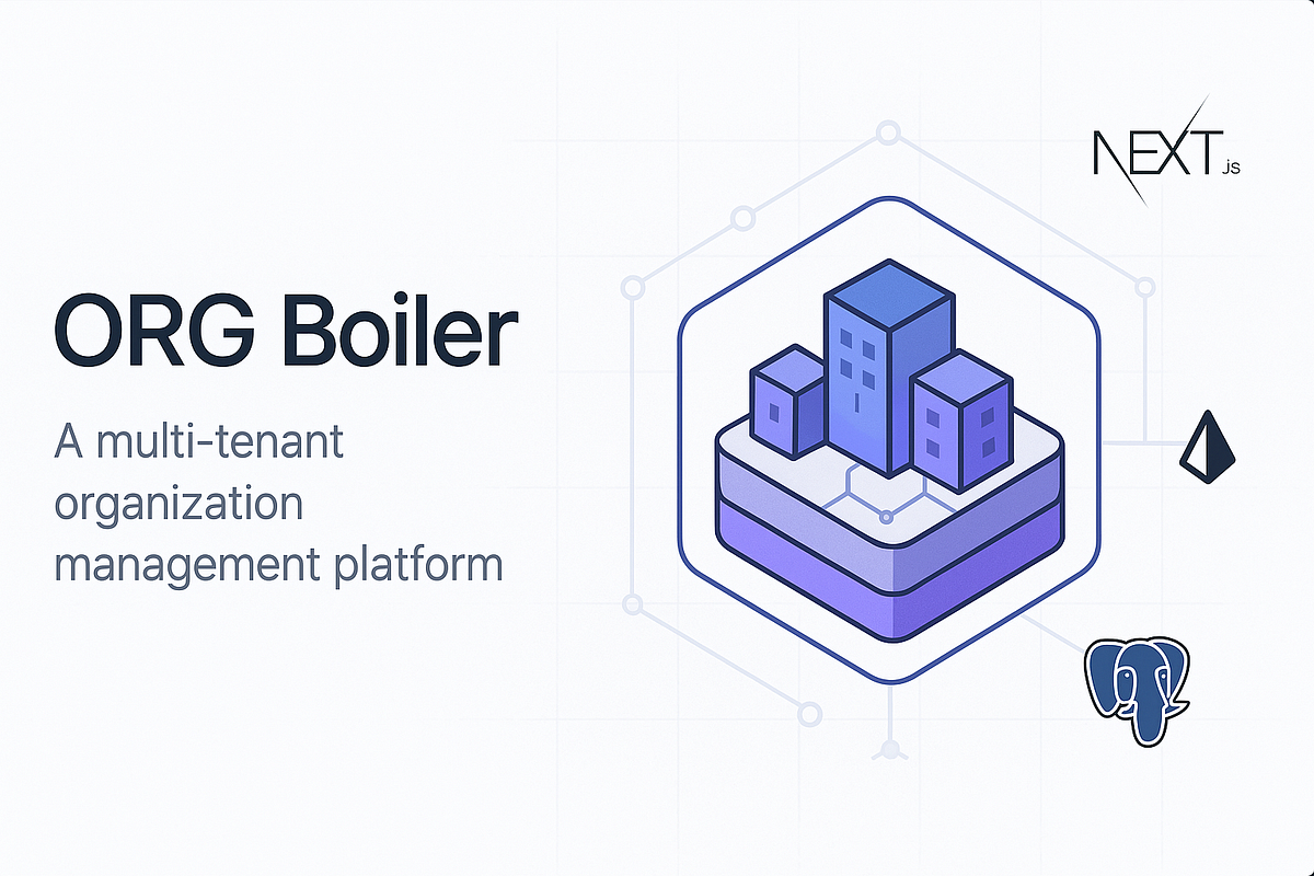 Building a Multi-Tenant Organization Platform with Next.js: The ...