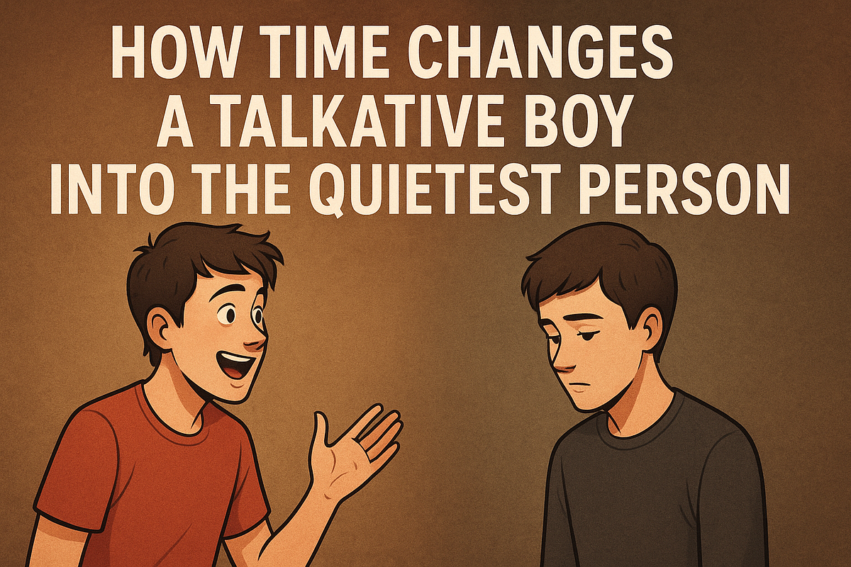 How Time Changes a Talkative Boy into the Quietest Person | by Razi ...