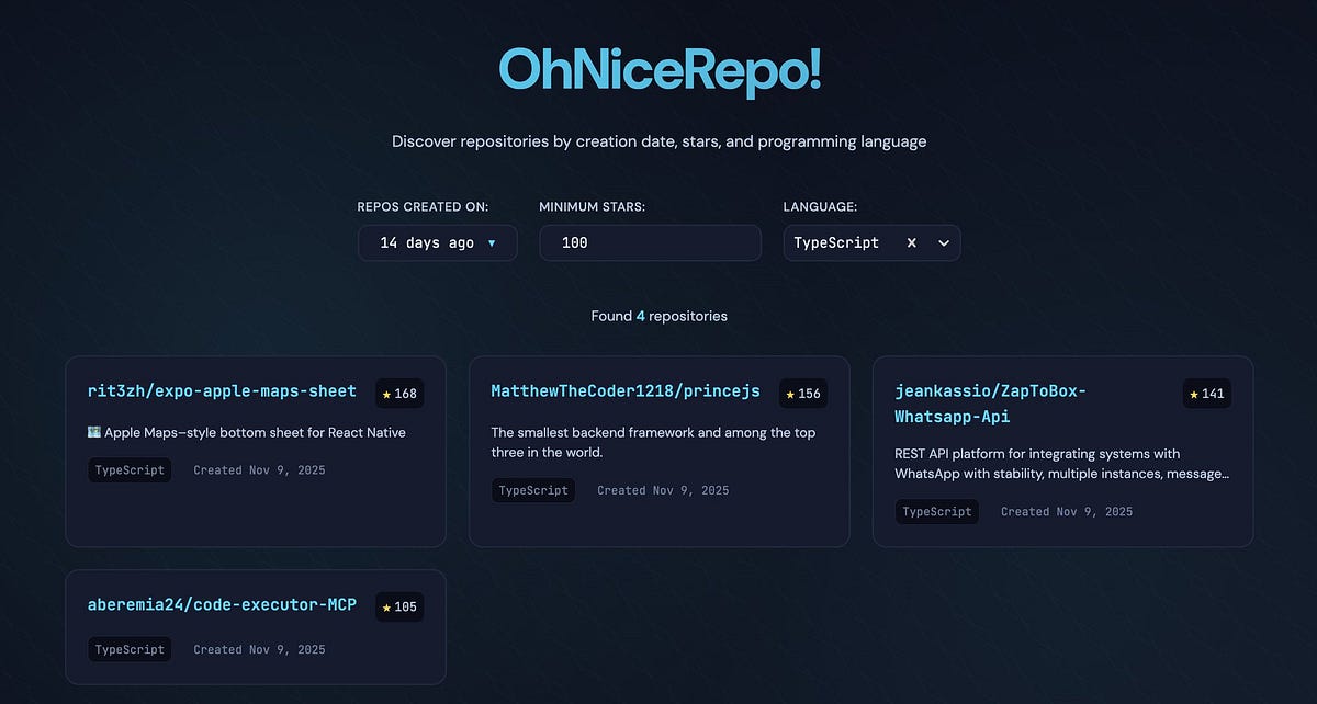 There is a Better Way to Discover Trending GitHub Repos 🚀 | by Behnam ...