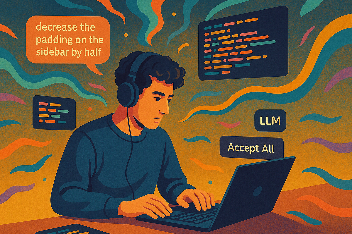 Accept All: The Rise of Vibe Coding and Lazy Productivity | by Somendra Narayan | Apr, 2025 | Medium