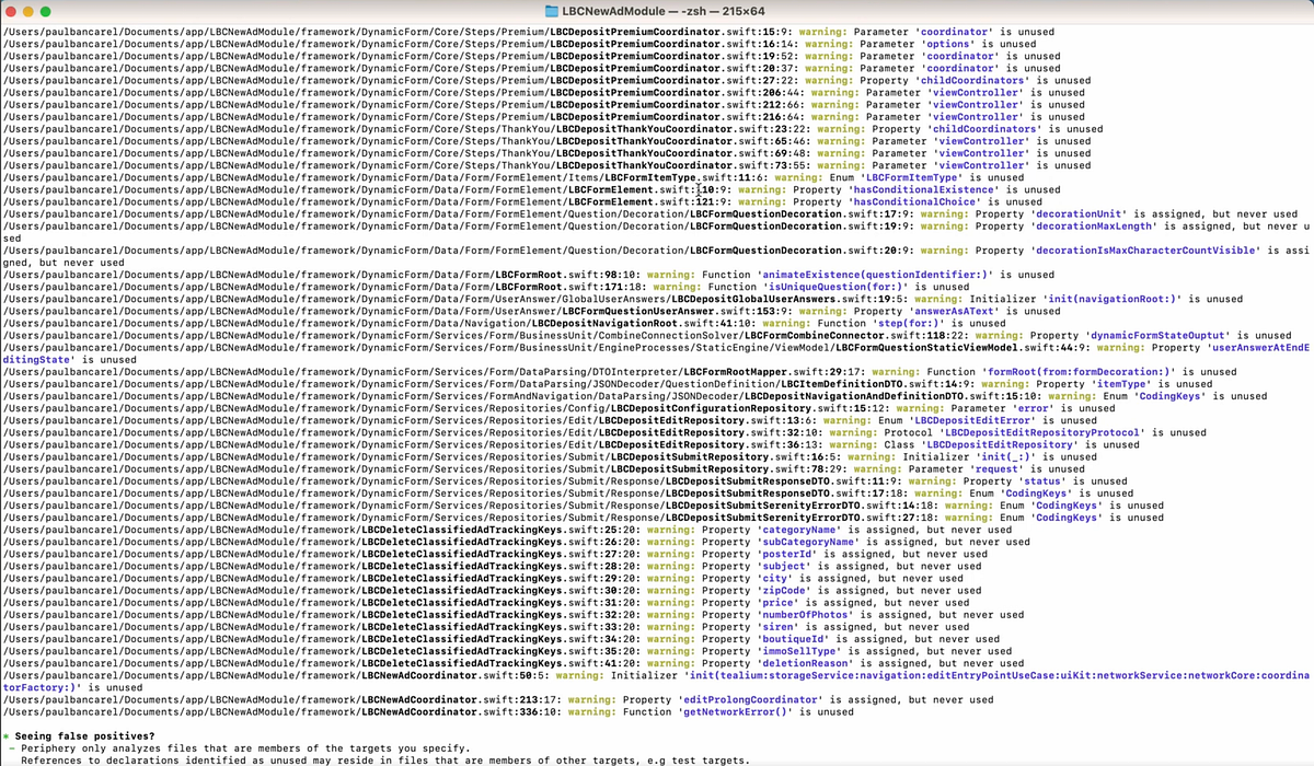 Enhancing Code Cleanup with SwiftSyntax and Periphery | by Paul Bancarel | Medium