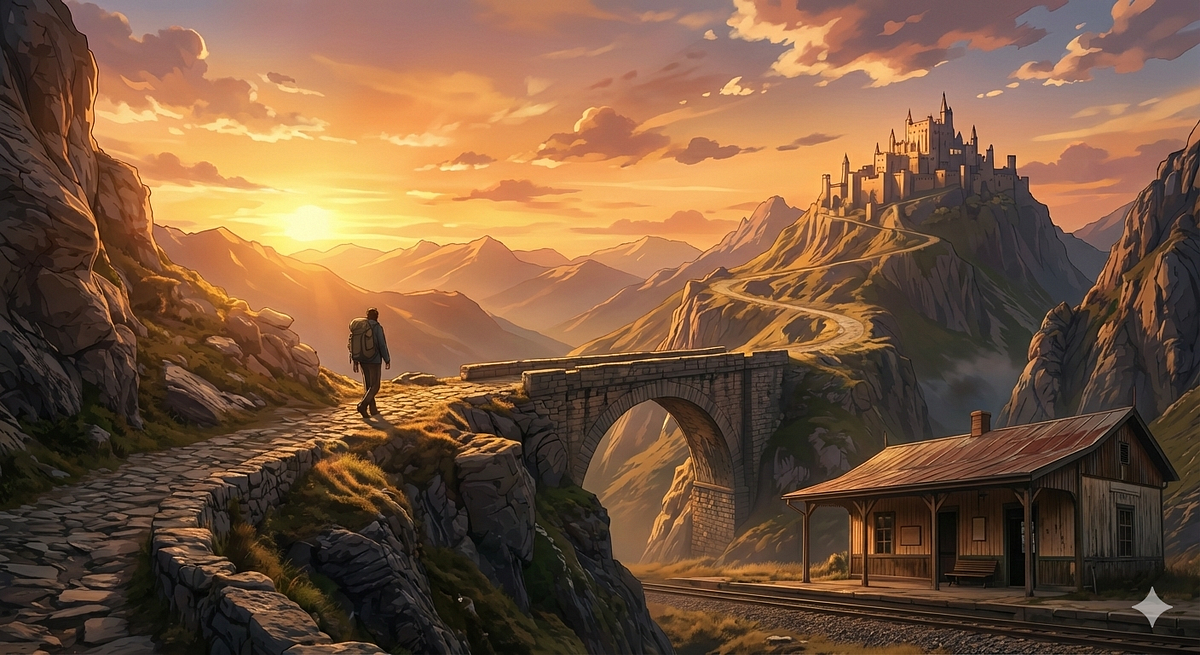 Life is not a straight path. It is stations of waiting, bridges of ...
