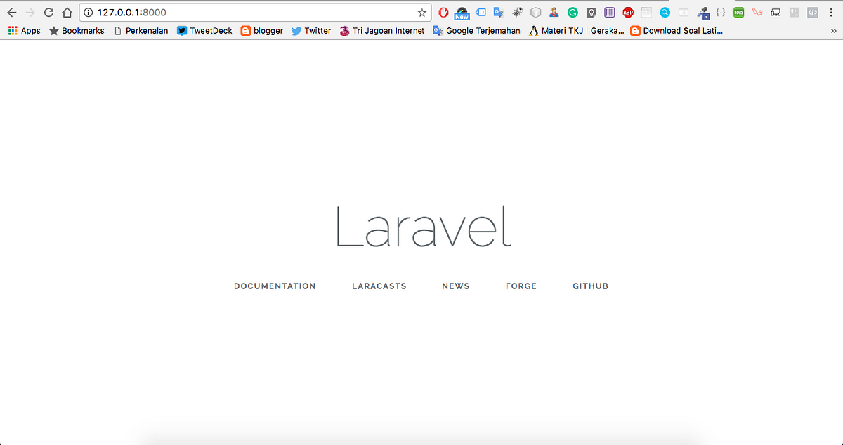 cara install laravel 5 dengan composer | by Muhammad Azis S | Medium