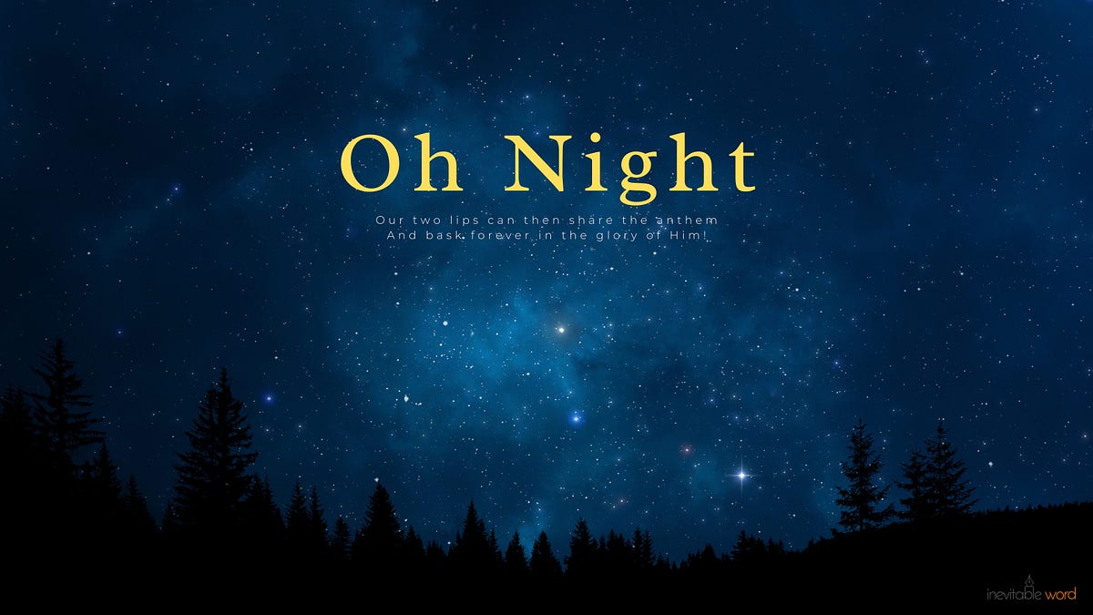 Oh Night. Poem — An Invocation to The Master #95 | by Mahesh CR ...