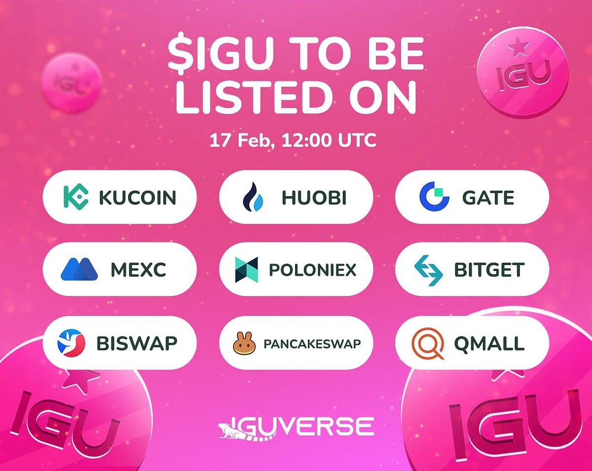 ⚡️THE IGU LISTINGS ARE UPON US. 🦎 Ready for IGU to list on your… | by ...