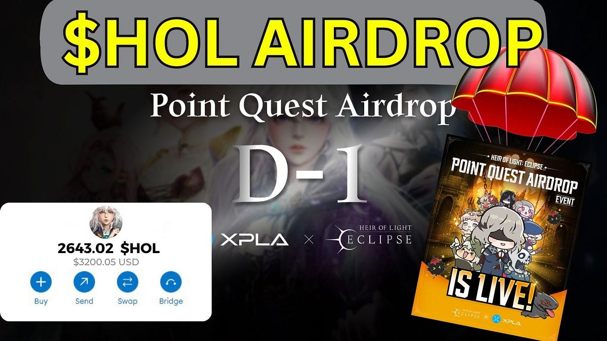 Get Ready to Earn! Point Quest Airdrop is Live! |Heir of Light: Eclipse! 💥 | by Shelley Mae | Medium