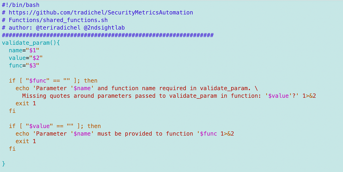 Breaking Change ~ Validating Variables | by Teri Radichel | Cloud Security | Medium
