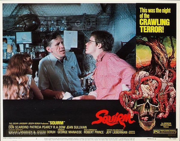 Squirm Movie Poster