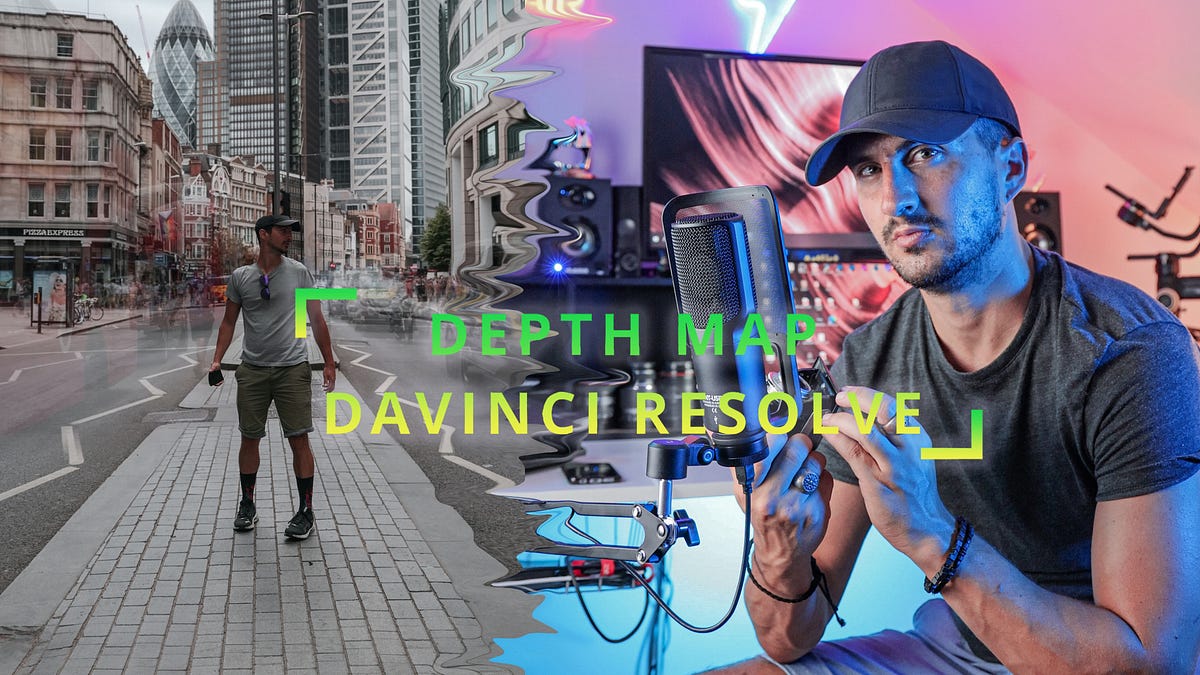 How To Use The Effects Depth Map In Davinci Resolve Tutorial In 1
