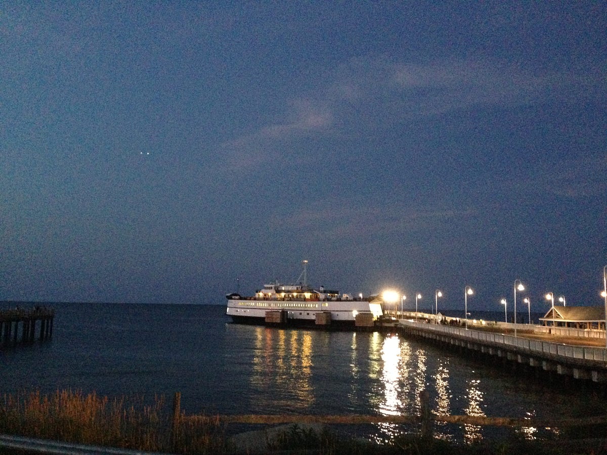 Night Ferry. Still darkness comes to this island… | by Heather C Bryant ...